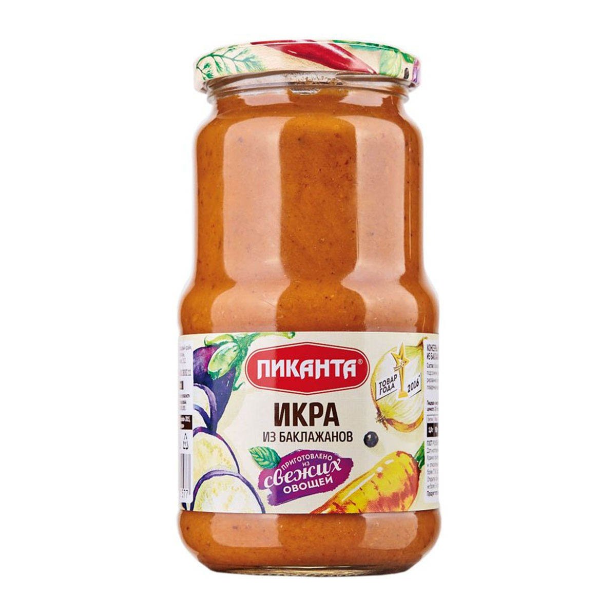 Икра Пиканта из баклажанов ст/б 520г - купить с доставкой в ...